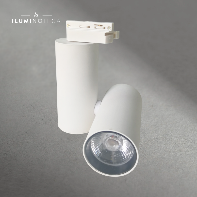 LSL400 - OSLO - Luminaria tipo Spot para riel de 2 vías 20W. - La ...