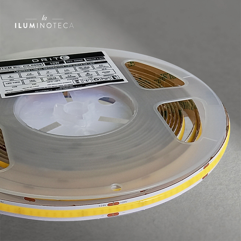 CIL0008 - AURORA - Cinta de LED tipo COB 4000K 16W. - La Iluminoteca